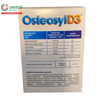 Osteosyl D3 - Giải pháp bổ sung Canxi, Vitamin D3 thế hệ mới