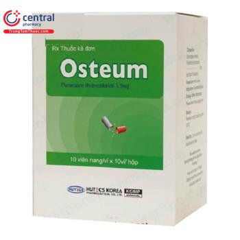 Thuốc Osteum 5mg - Thuốc trị đau nửa đầu, chóng mặt tiền đình