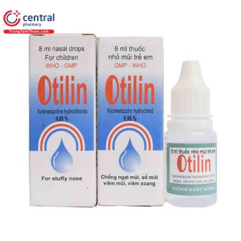 Thuốc Otilin (lọ 8ml) - Thuốc điều trị viêm mũi, viêm xoang dị ứng