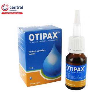 [CHÍNH HÃNG] Thuốc nhỏ tai Otipax: hướng dẫn sử dụng, giá bán