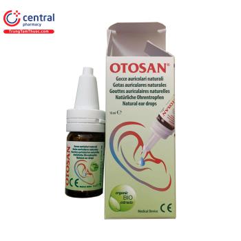 [CHÍNH HÃNG] Dung dịch nhỏ tai Otosan Natural Ear Drops
