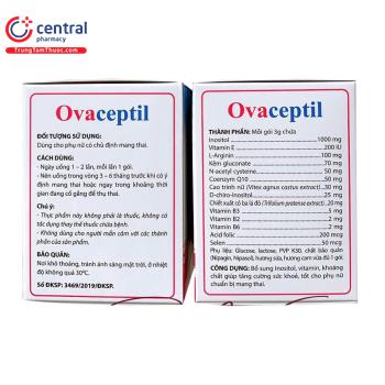 [CHÍNH HÃNG] Thuốc Ovaceptil chuẩn bị một thai kỳ khỏe mạnh