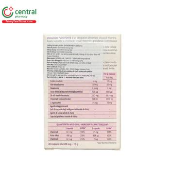 Viên uống bổ trứng Ovagrow Plus Forte cải thiện chất lượng trứng