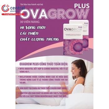 [CHÍNH HÃNG] Thuốc Ovagrow Plus cải thiện chất lượng trứng