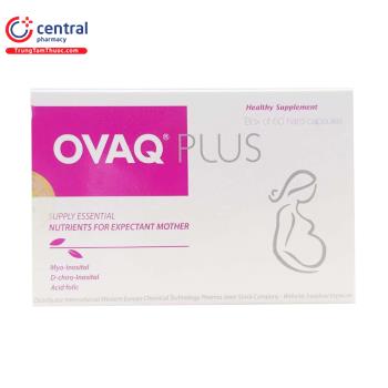 [CHÍNH HÃNG] Thuốc Ovaq Plus - Để thực hiện thiên chức làm mẹ