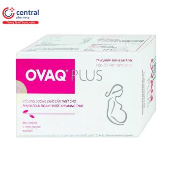 [CHÍNH HÃNG] Thuốc Ovaq Plus - Để thực hiện thiên chức làm mẹ
