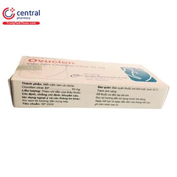[CHÍNH HÃNG] Thuốc Ovuclon 50mg trị rối loạn chức năng buồng trứng