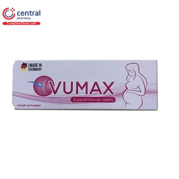 [CHÍNH HÃNG] Thuốc Ovumax hỗ trợ sinh sản và bảo vệ thai nhi