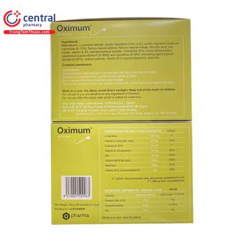 [CHÍNH HÃNG] Thuốc Oximum tăng cường chất lượng tinh trùng