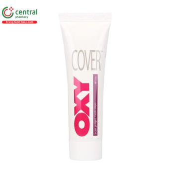 Thuốc Oxy cover 2,5g điều trị vấn đề về mụn bọc, mụn trứng cá có sưng đỏ