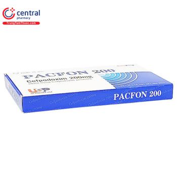 [CHÍNH HÃNG] Thuốc Pacfon 200 - kháng sinh cho người lớn và trẻ nhỏ