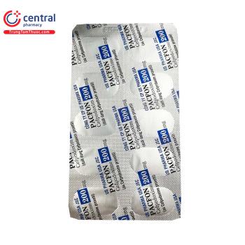 [CHÍNH HÃNG] Thuốc Pacfon 200 - kháng sinh cho người lớn và trẻ nhỏ