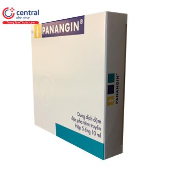 Thuốc Panangin (tiêm) điều trị rối loạn nhịp tim, đau thắt ngực