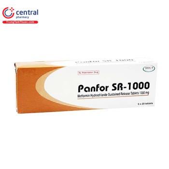 Thuốc Panfor SR-1000: Tác dụng - chỉ định, cách dùng