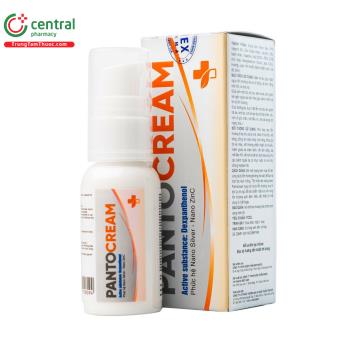 Panto Cream Nano Silver - ZinC làm dịu da, ngừa tổn thương da do bỏng