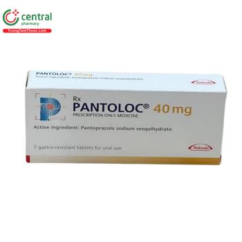 Thuốc Pantoloc 40mg điều trị viêm loét dạ dày - tá tràng, Zollinger-Ellison