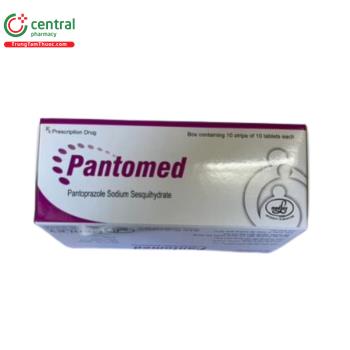 Thuốc Pantomed Tablets 40mg điều trị loét dạ dày - tá tràng
