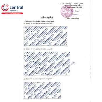 Thuốc Pantoprazol 40mg Domesco điều trị viêm loét dạ dày-tá tràng