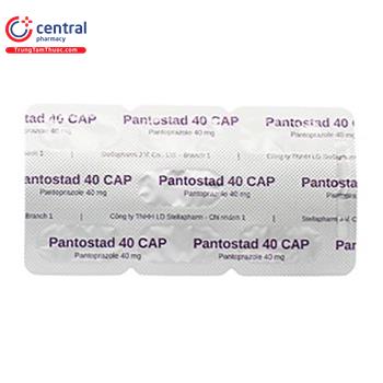 Thuốc Pantostad 40 Cap (Pantoprazol 40mg): tác dụng, liều dùng