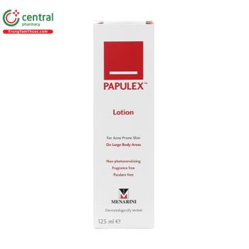 Papulex Lotion - Hỗ trợ ngăn ngừa sự xuất hiện của mụn trứng cá trên ...