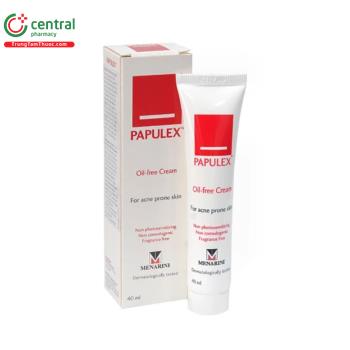 Papulex Oil Free Cream - kem dưỡng ngừa mụn trứng cá