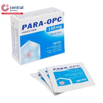 [CHÍNH HÃNG] Thuốc Para-OPC 150mg giúp hạ sốt, giảm đau nhẹ và vừa