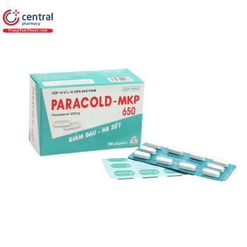 Thuốc Paracold-MKP 650: Giảm đau, hạ sốt nhanh chóng