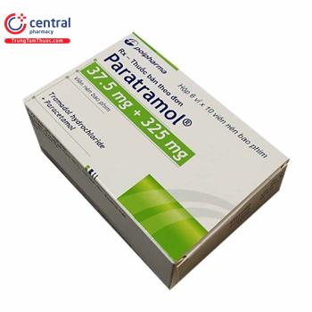 Thuốc Paratramol 37,5mg+325mg - Thuốc giảm đau từ vừa đến nặng