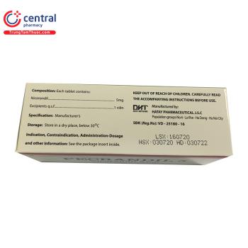 Thuốc Pecrandil 5: Liều dùng, lưu ý khi sử dụng, giá bán