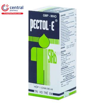 [CHÍNH HÃNG] Thuốc Pectol-E Sirô chai 90ml bảo vệ sức khỏe cho bé
