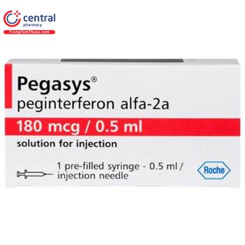 [CHÍNH HÃNG] Thuốc Pegasys 180mcg/0.5ml - điều trị viêm gan B, C