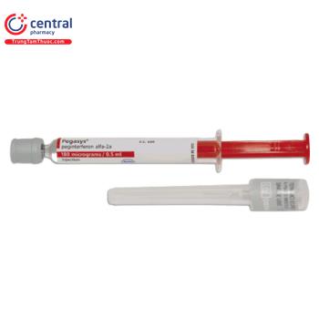 [CHÍNH HÃNG] Thuốc Pegasys 180mcg/0.5ml - điều trị viêm gan B, C