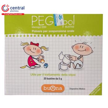 [CHÍNH HÃNG] PEGinpol gói 5g - Bột nhuận tràng, thông táo bón