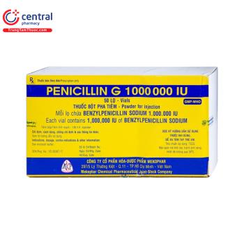 Thuốc Penicillin G 1000000IU Mekophar - Điều trị nhiễm khuẩn hiệu quả