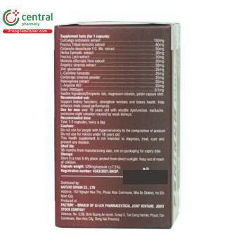 Thuốc Penirum Pro+ tăng cường sinh lý nam, giảm rối loạn cương dương