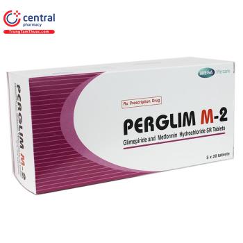 Thuốc Perglim M-2 - Thuốc điều trị bệnh tiểu đường typ 2