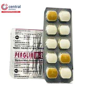Thuốc Perglim M-2 - Thuốc điều trị bệnh tiểu đường typ 2