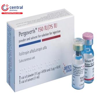 Thuốc Pergoveris 150 IU/75 IU - Thuốc kích thích noãn phát triển