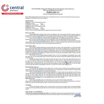 [CHÍNH HÃNG] Thuốc Perigard-2 điều trị tăng huyết áp, suy tim