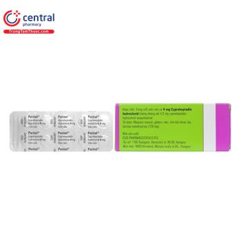 [CHÍNH HÃNG] Thuốc Peritol 4mg hộp 100 viên trị viêm da, dị ứng tốt