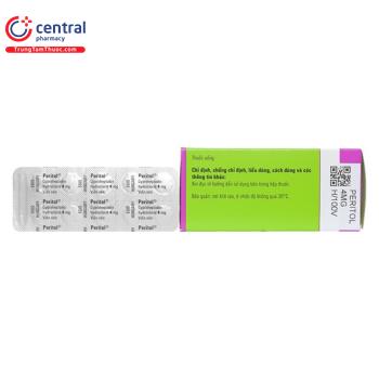 [CHÍNH HÃNG] Thuốc Peritol 4mg hộp 100 viên trị viêm da, dị ứng tốt