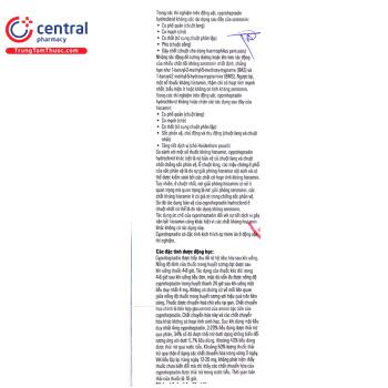 [CHÍNH HÃNG] Thuốc Peritol 4mg hộp 100 viên trị viêm da, dị ứng tốt