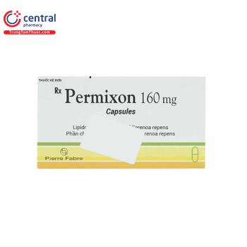 Thuốc Permixon 160mg điều trị rối loạn tiểu tiện do tuyến tiền liệt