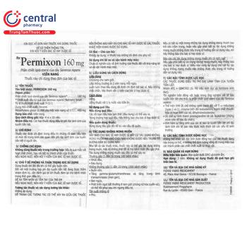 Thuốc Permixon 160mg điều trị rối loạn tiểu tiện do tuyến tiền liệt