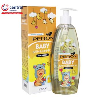 Sữa tắm gội toàn thân Peron Baby bảo vệ da của bé yêu