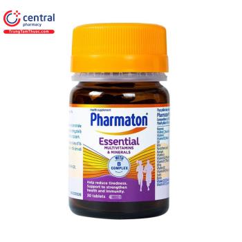 [CHÍNH HÃNG] Thuốc Pharmaton Essential giảm mệt mỏi, tăng tỉnh táo