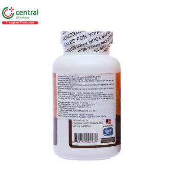 Thuốc Pharmekal Garlic Oil 5000mg - Hạ mỡ máu, ngừa xơ vữa động mạch