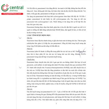 Thuốc Phazandol 500mg: Giảm đau - hạ sốt nhanh chóng, hiệu quả