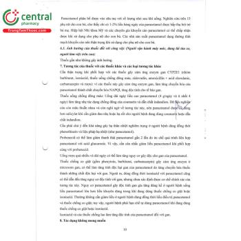 Thuốc Phazandol 500mg: Giảm đau - hạ sốt nhanh chóng, hiệu quả