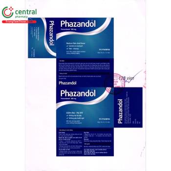 Thuốc Phazandol 500mg: Giảm đau - hạ sốt nhanh chóng, hiệu quả